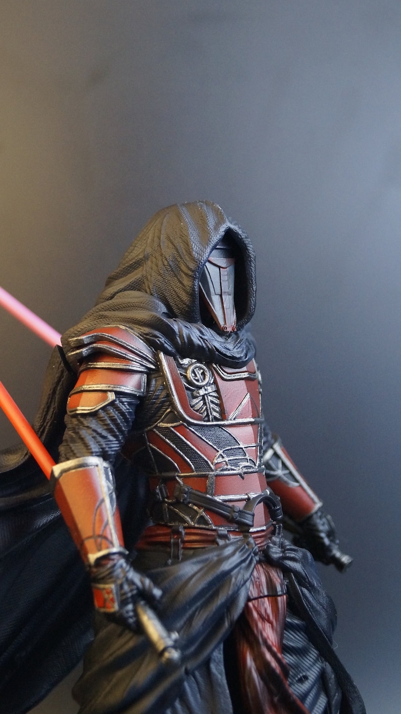 Darth Revan Star Wars Collectible Figure Premium Statue Painted - Etsy