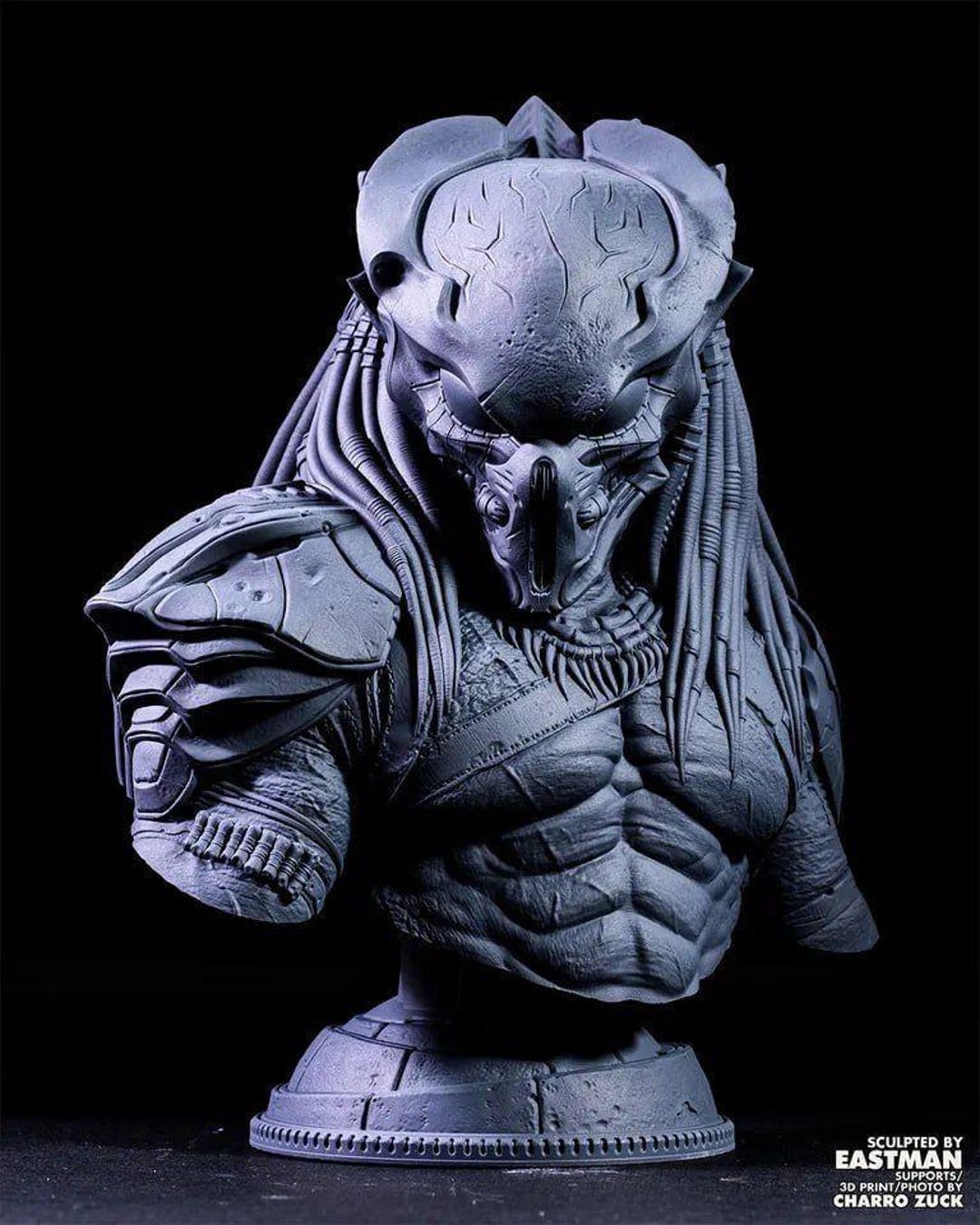 Predator Bust - Collectible Figure Premium Format Bust Painted - Etsy