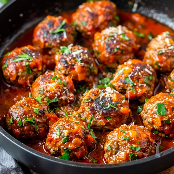 Meatball Recipe - Etsy
