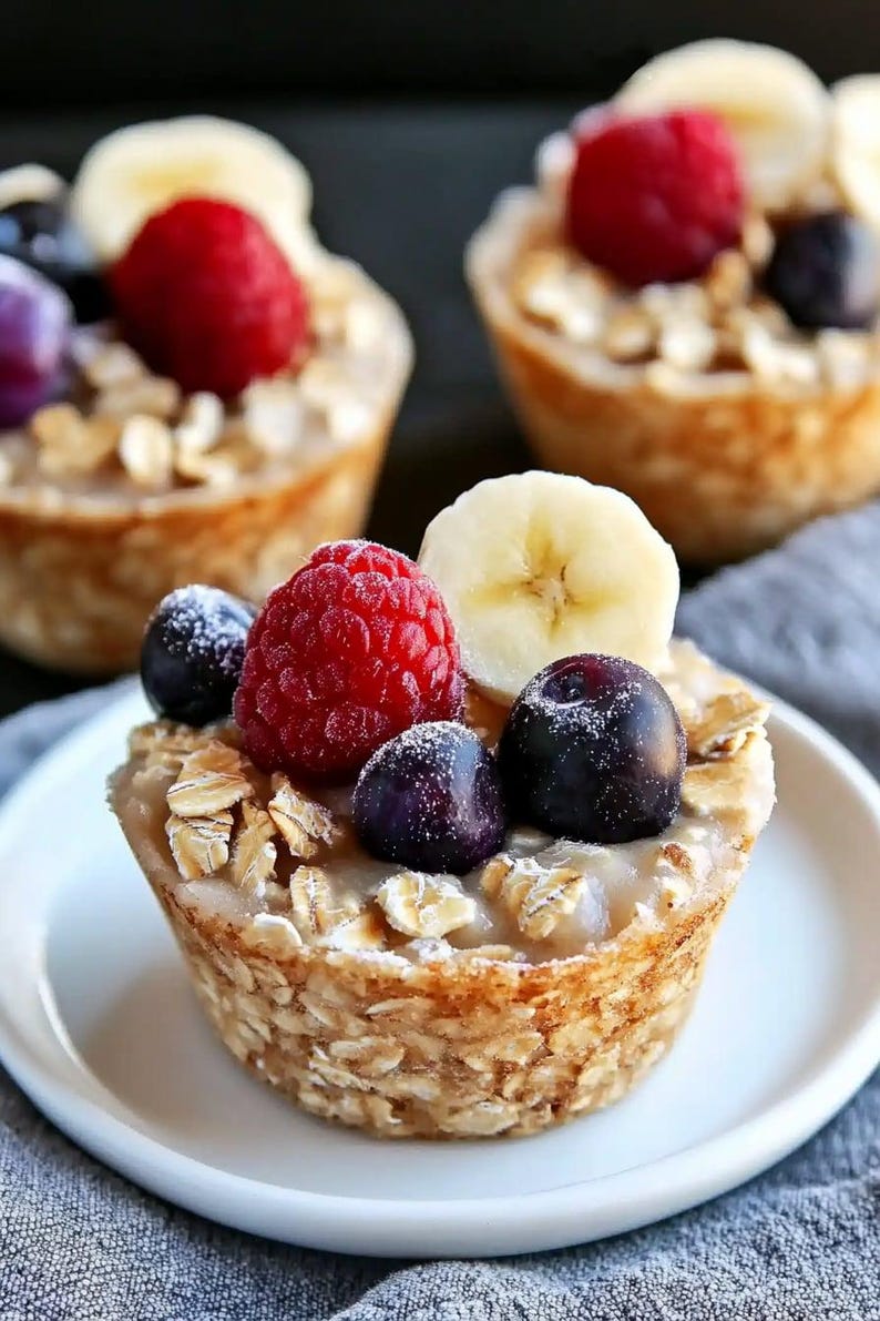 Breakfast Oatmeal Cups RECIPE-INSTANT DOWNLOAD - Etsy