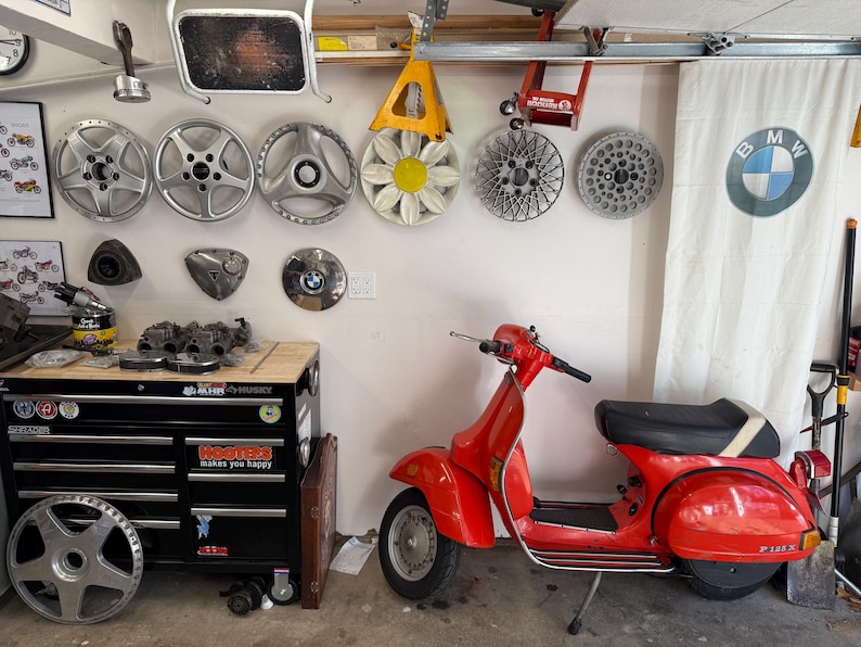 Wheel Face Wall Mount 3 Piece Wheel Wall Display - Etsy