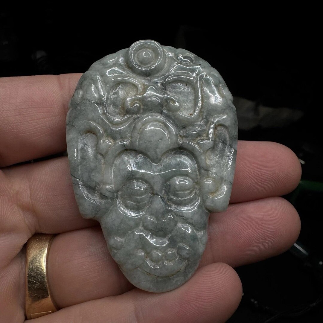 Pre-columbian Mayan Jade Pectoral Reproduction - Etsy