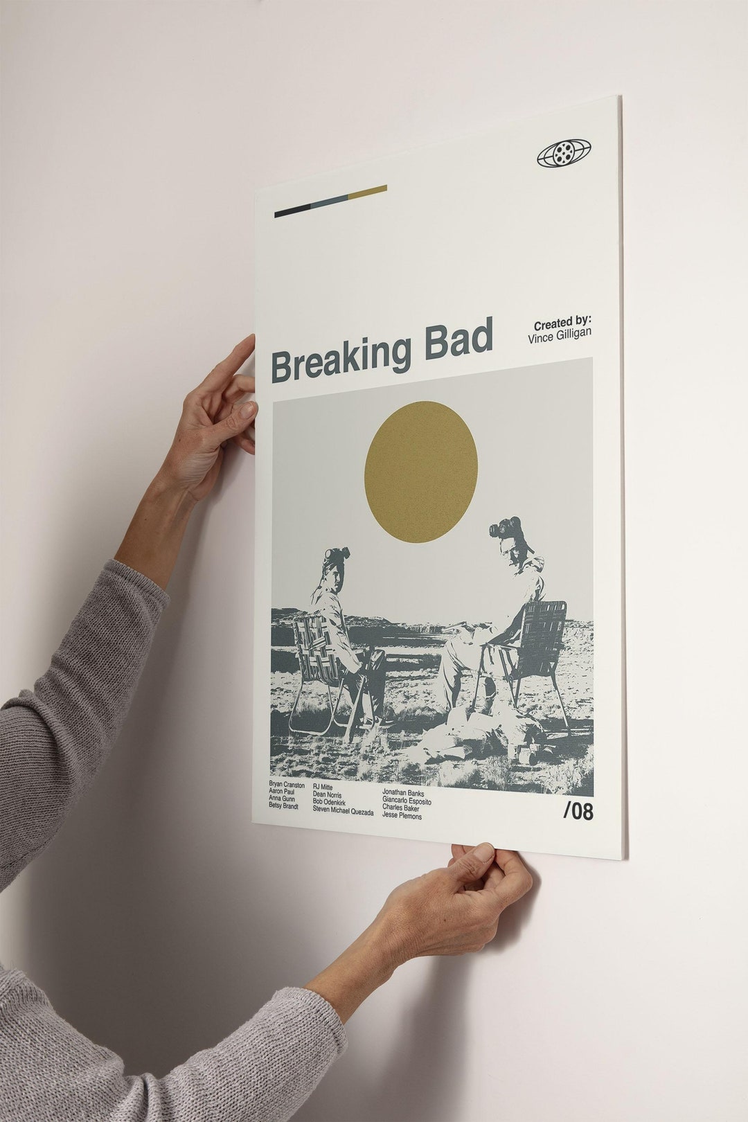 Breaking Bad Poster Breaking Bad Print Minimalist Movie - Etsy