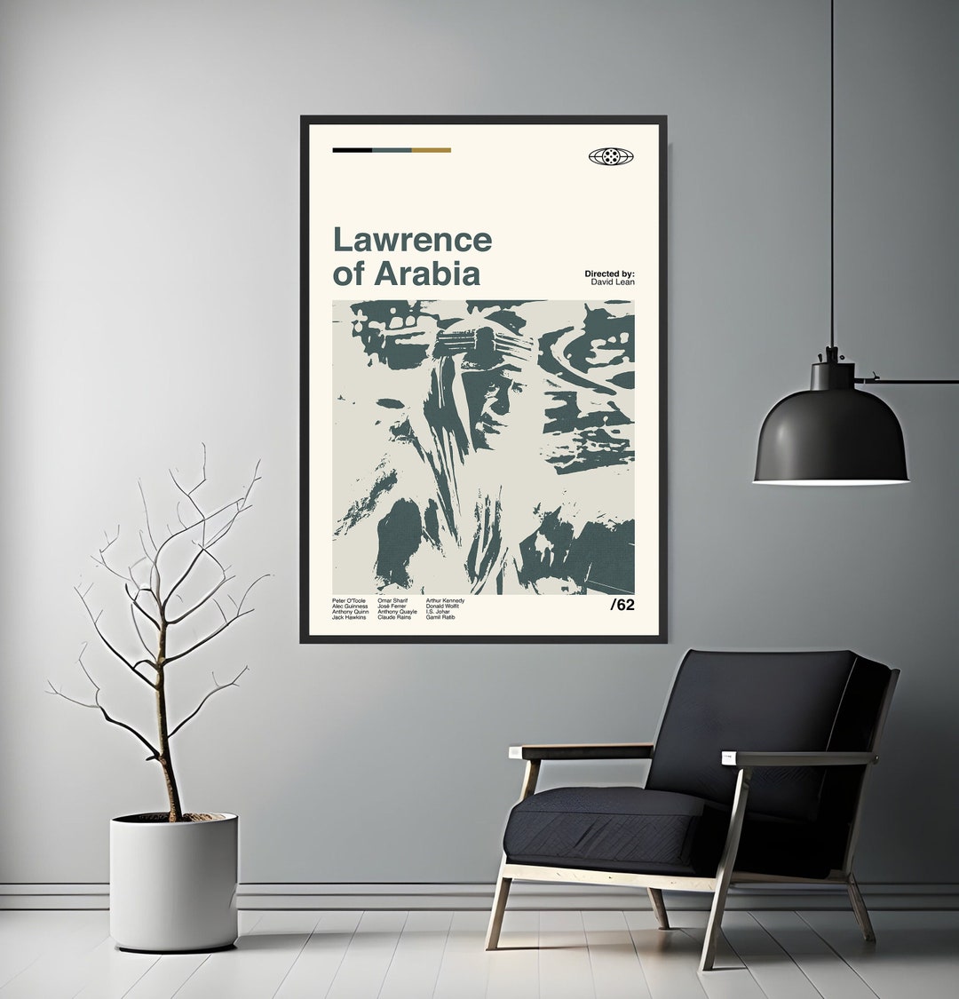 Lawrence of Arabia Poster Lawrence of Arabia Print Custom - Etsy