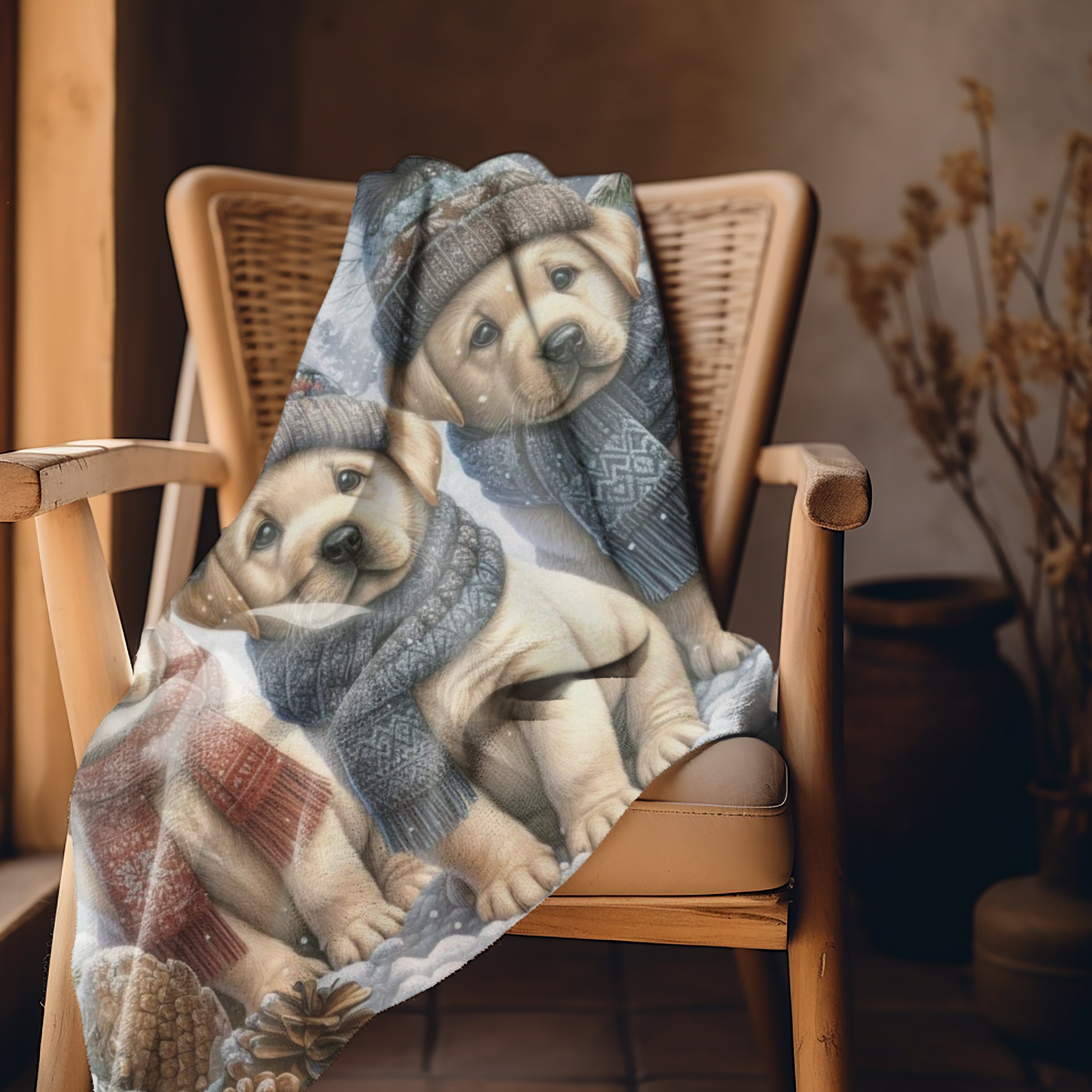 Labrador Retriever Blanket for Lab Lover Gift Soft Fleece Blanket ...
