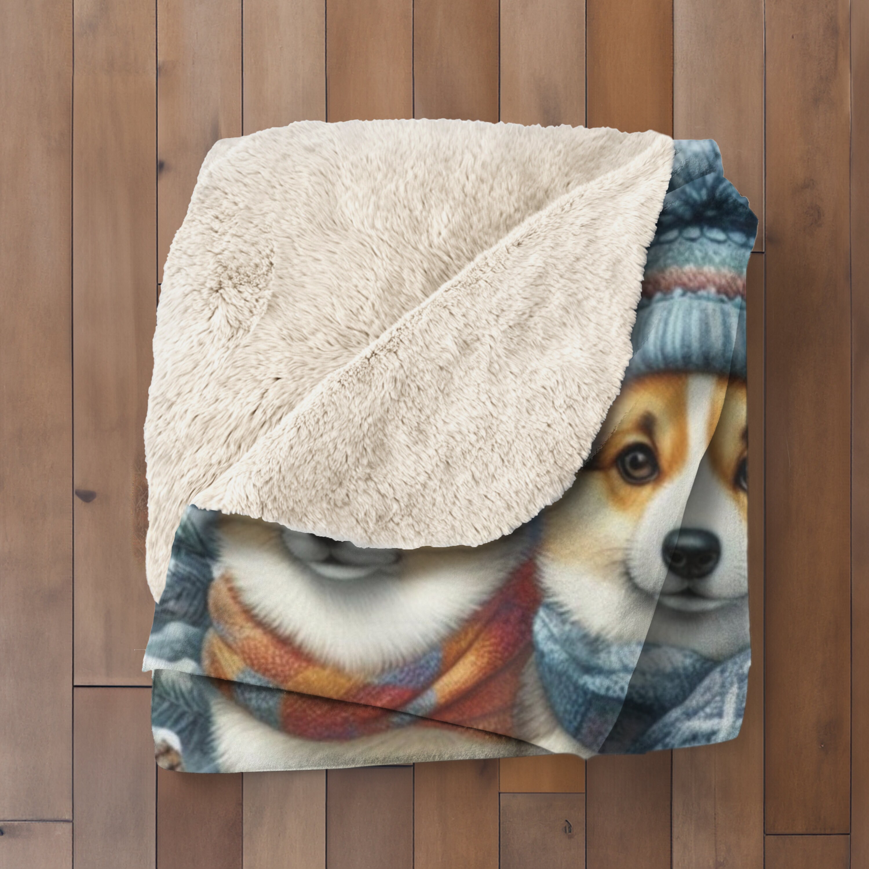 Corgi Blanket for Corgi Lover Gift Soft Fleece Blanket Lightweight but ...