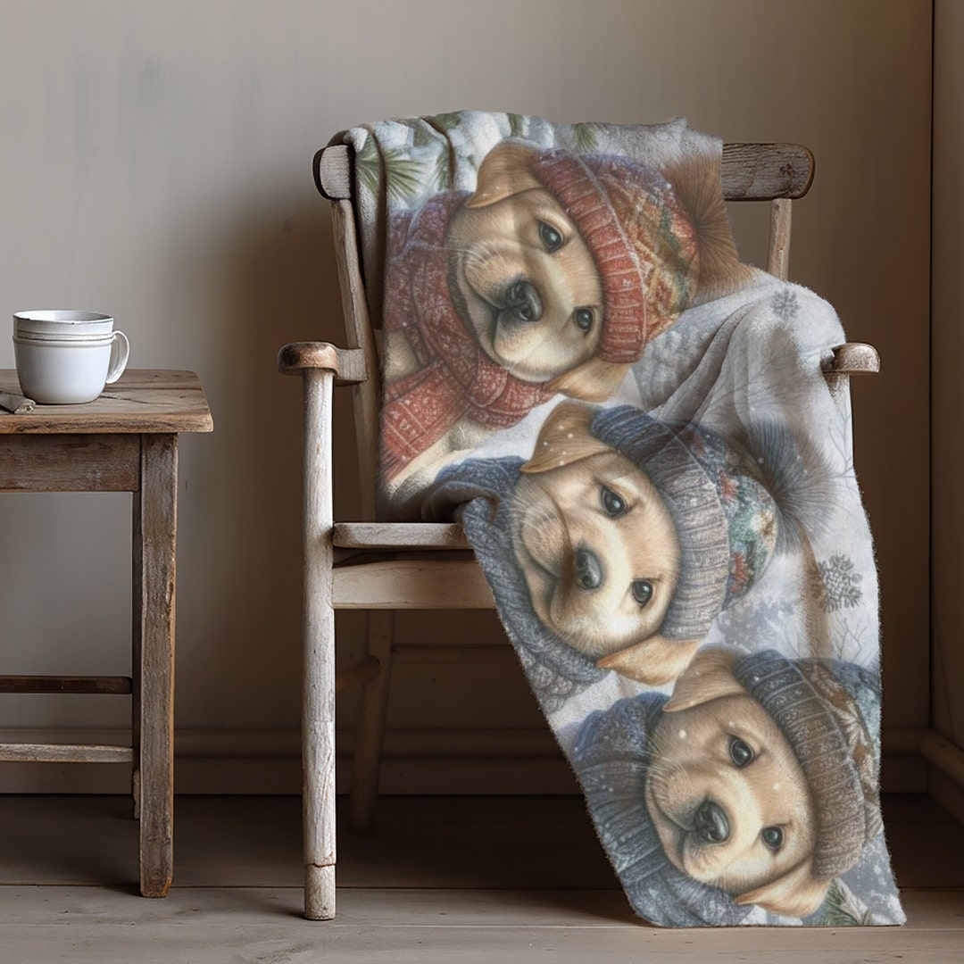 Labrador Retriever Blanket for Lab Lover Gift Soft Fleece Blanket ...