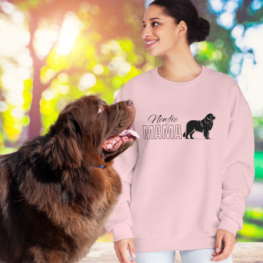 Newfie Mama Sweatshirt for Newfoundland Lover Shirt Gift for ...
