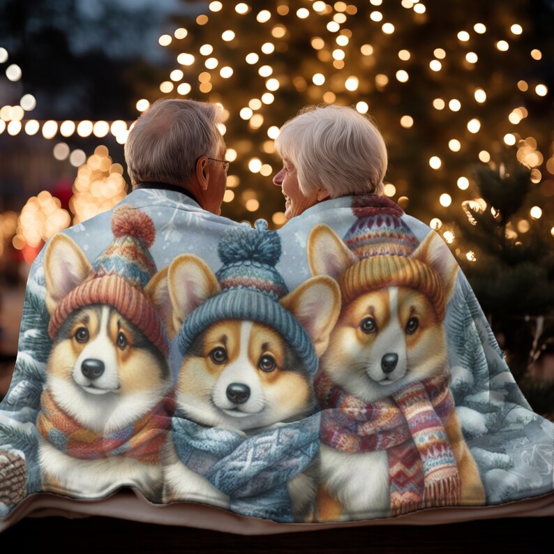 Corgi Blanket for Corgi Lover Gift Soft Fleece Blanket Lightweight but ...