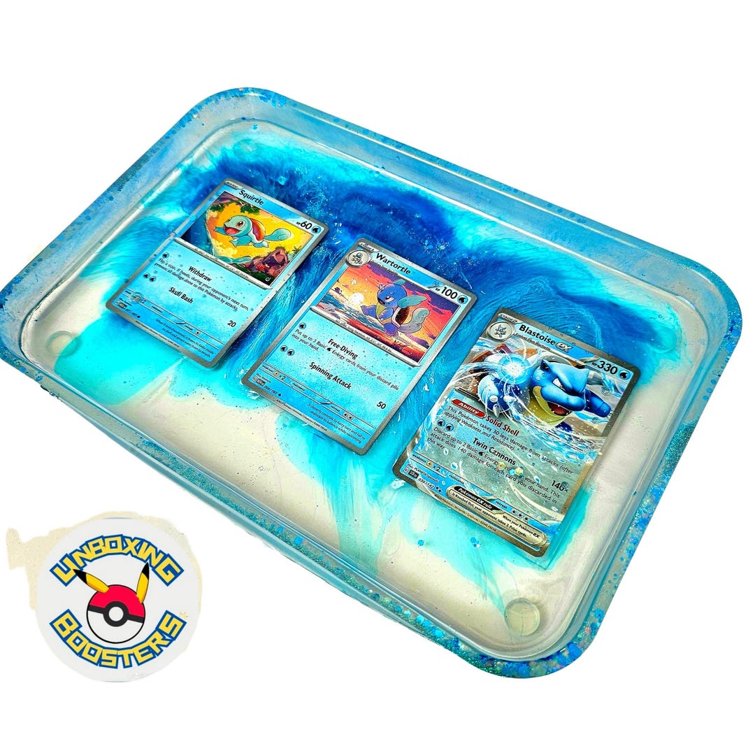 Squirtle Pokemon Evolution Rolling Tray | Anime Serving Tray | Pokemon ...
