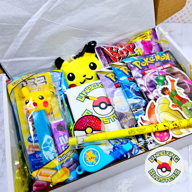 Gift Box Pokemon Cards Pokemon Birthday 3 Booster Packs 2 Ultra Rares ...