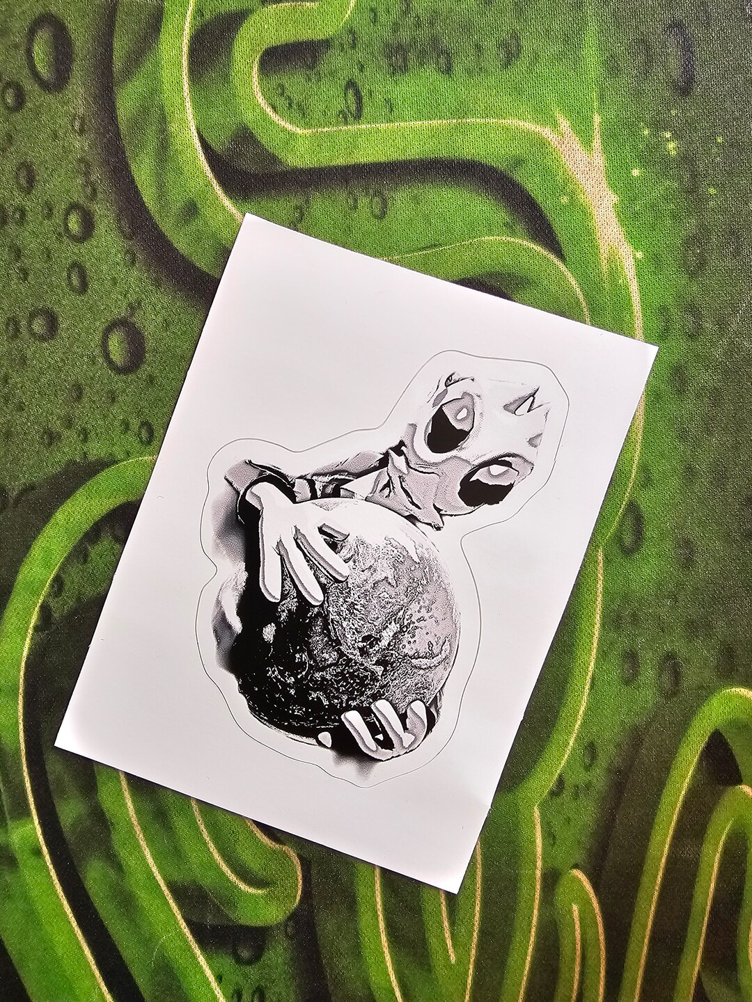 Alien Earth Vinyl Decals - Etsy
