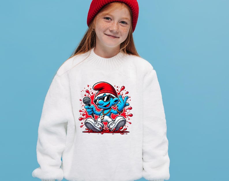 Rap Smurf,rapper Smurf, Cartoon Png,rapper Png Color Cute Png, Cute Png ...
