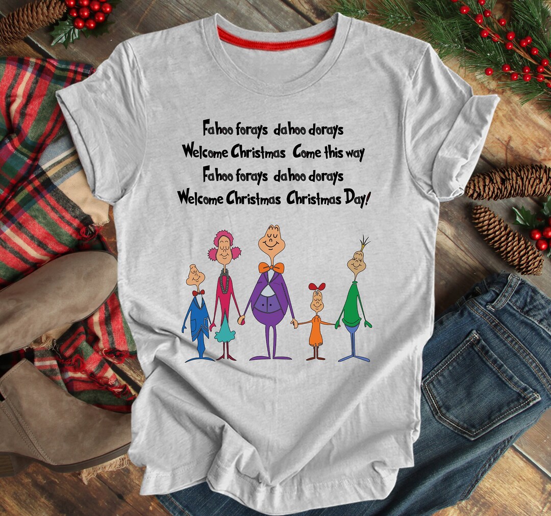 Welcome Fahoo Forays Dahoo Dorays Welcome Christmas Come This - Etsy