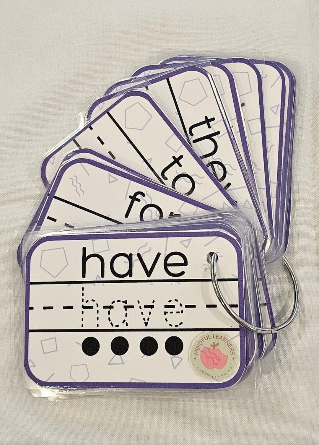 Sight Words Tracing Cards - Etsy