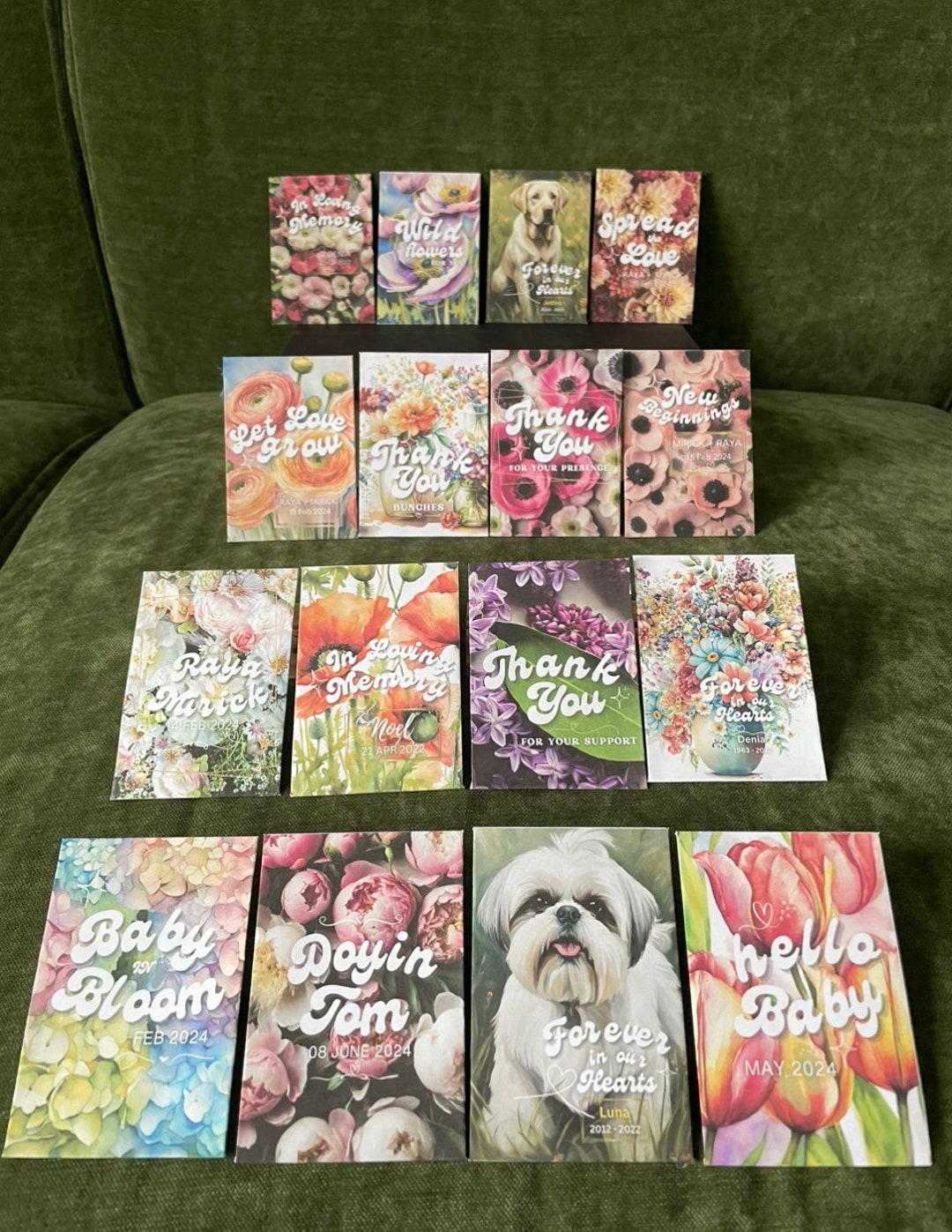 Seed Packet Favours for ALL Occasions Customizablebespoke - Etsy