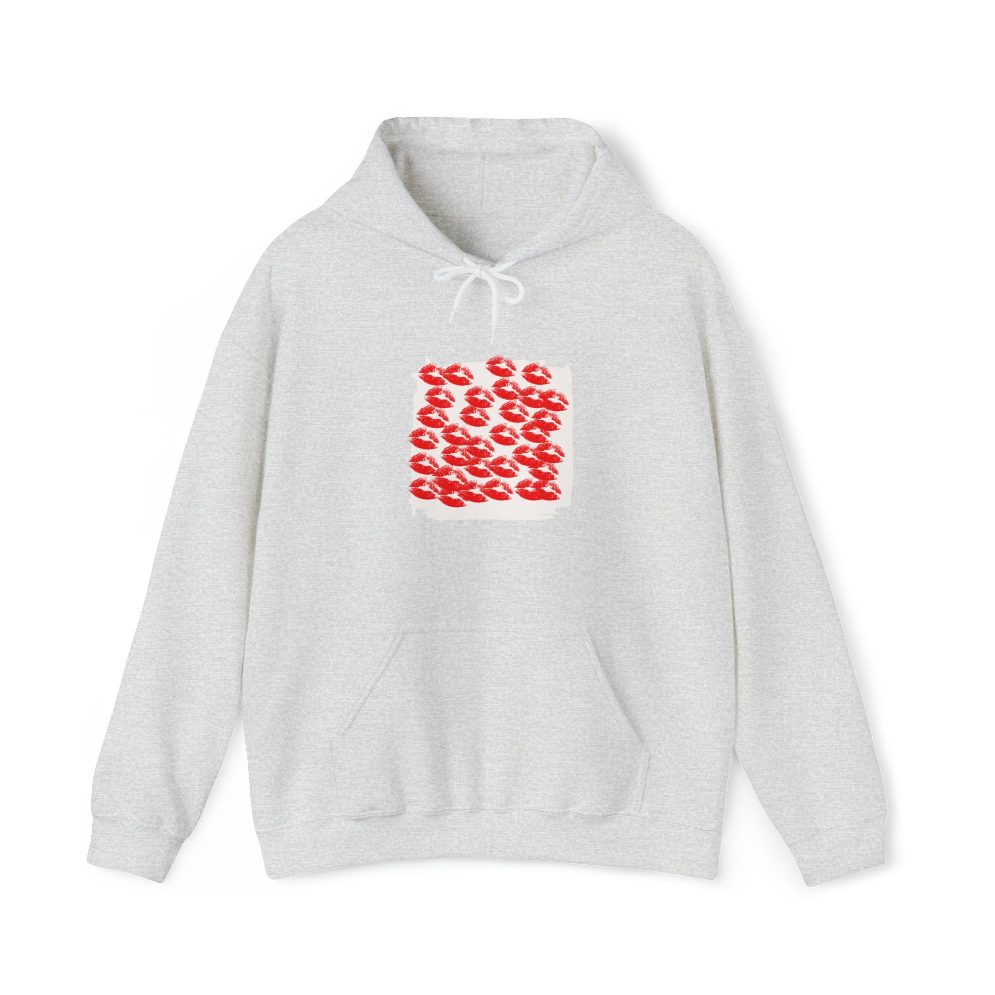 Romantic Kiss Print Hoodie Couples Matching Hoodies Valentines Day T For Him And Her