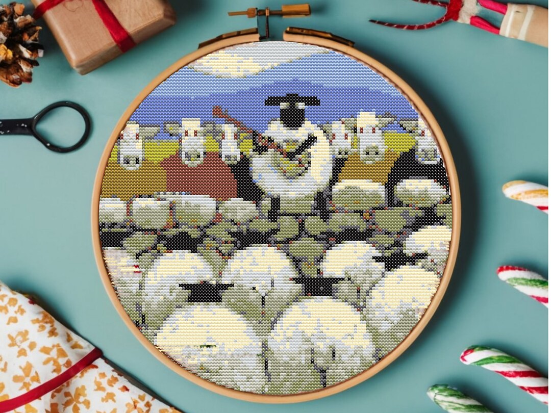 Farm Life 2 Cross Stitch Pattern Farm Animals Cross Stitch - Etsy