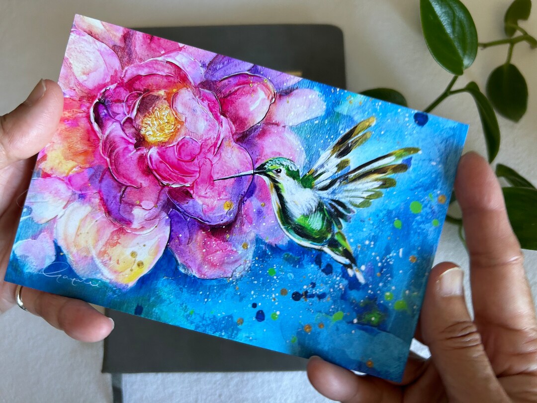 Calendar Postcard 2024 Calendar Art Postcard Postcard Swap - Etsy