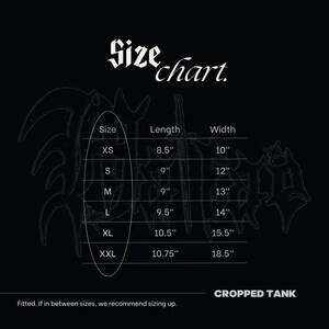 Slipknot Nu Metal Handmade Black Cropped Metal Logo Tank Top Custom ...