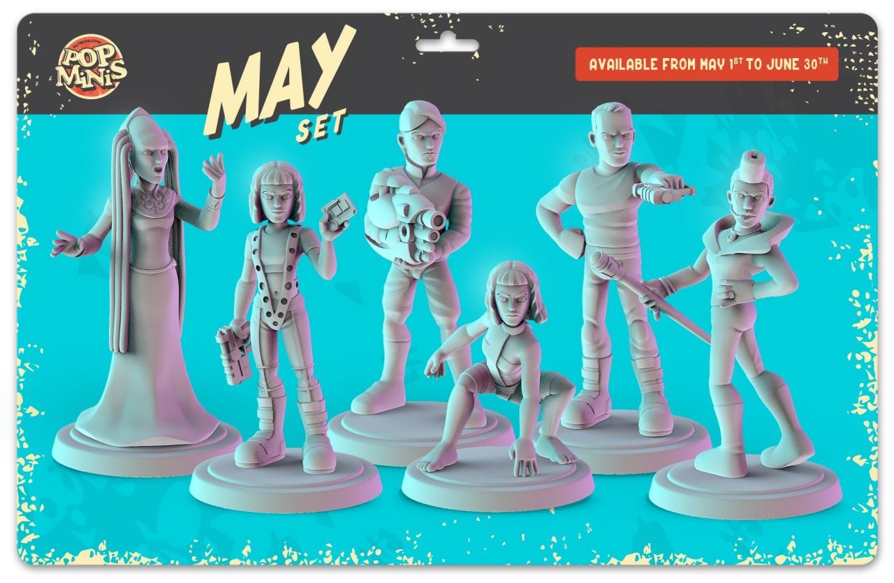 The Fifth Element Mini Figures 3D Printing STL File - Etsy
