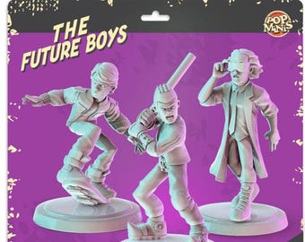 MMPR Power Rangers Mini Figures 3D Printing STL File - Etsy