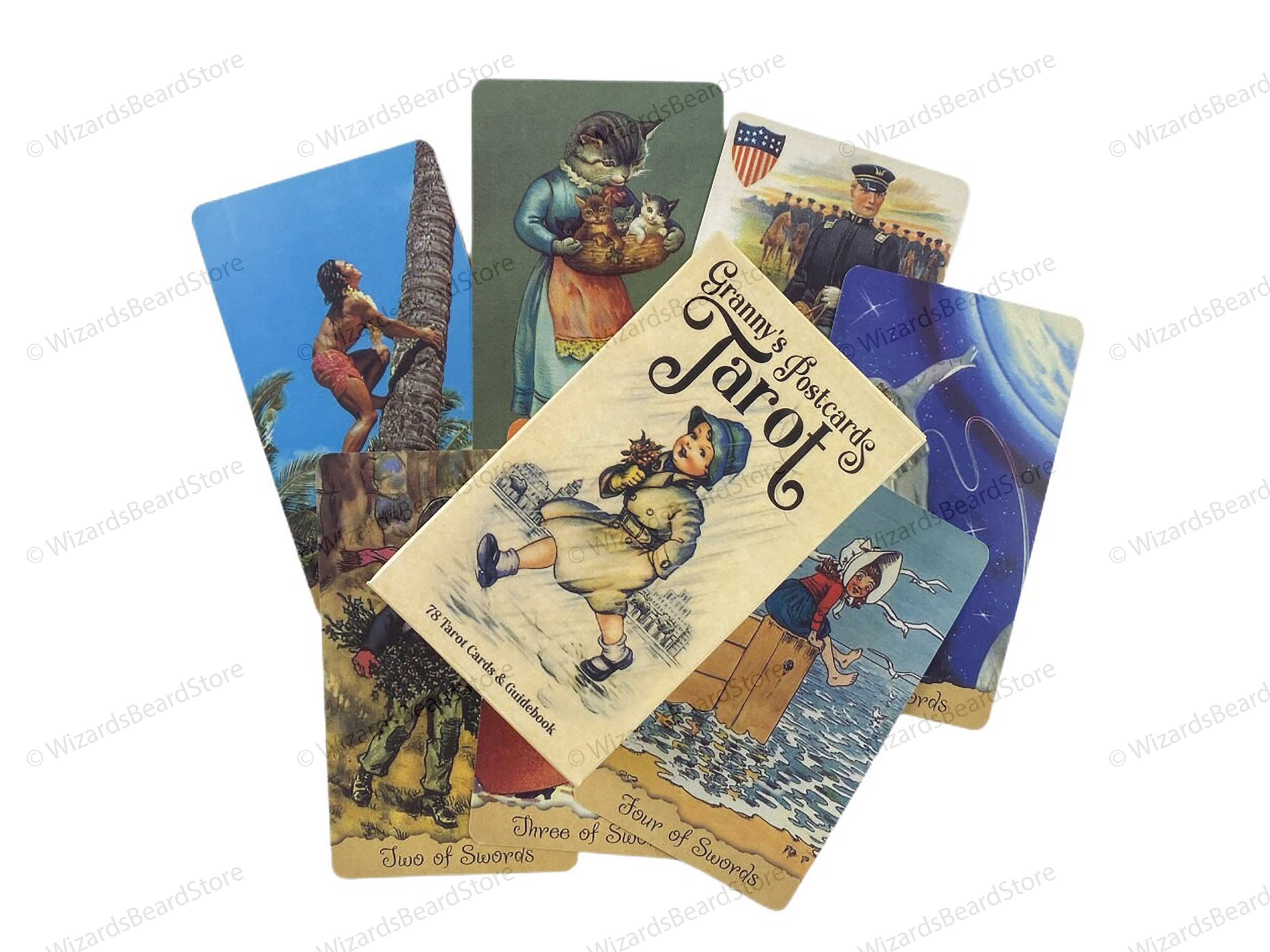 The Granny's Postcards Tarot Tarot Cards Tarot Deck - Etsy