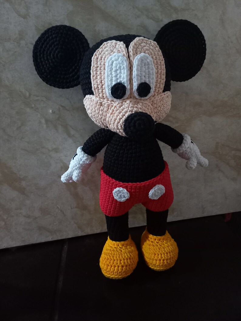 Crochet Mickey Mouse - Etsy