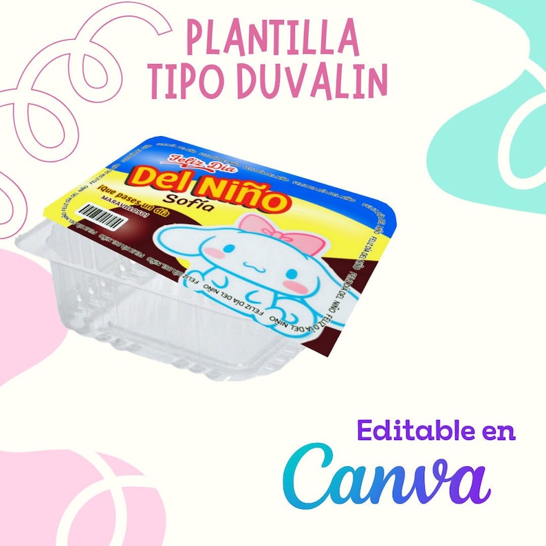 Duvalin Type Template Editable in Canva - Etsy