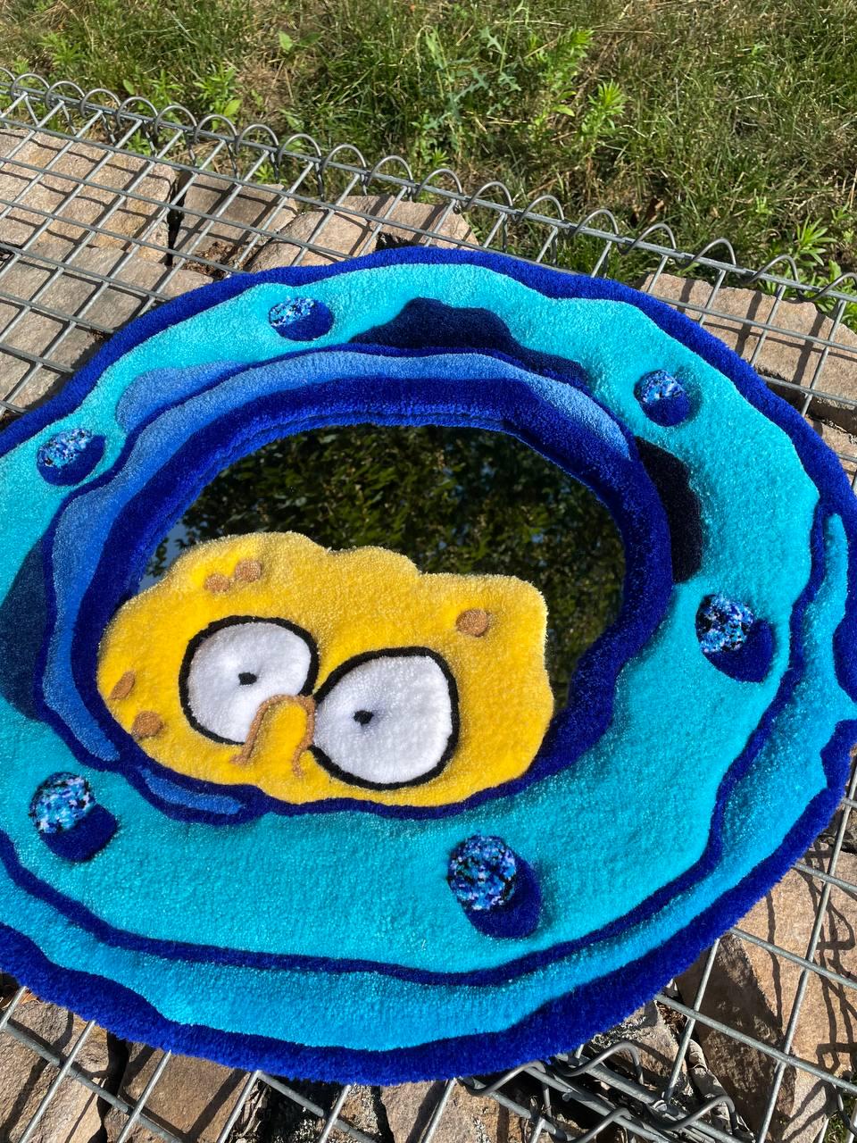 Tufting Fluffy Mirror - Etsy