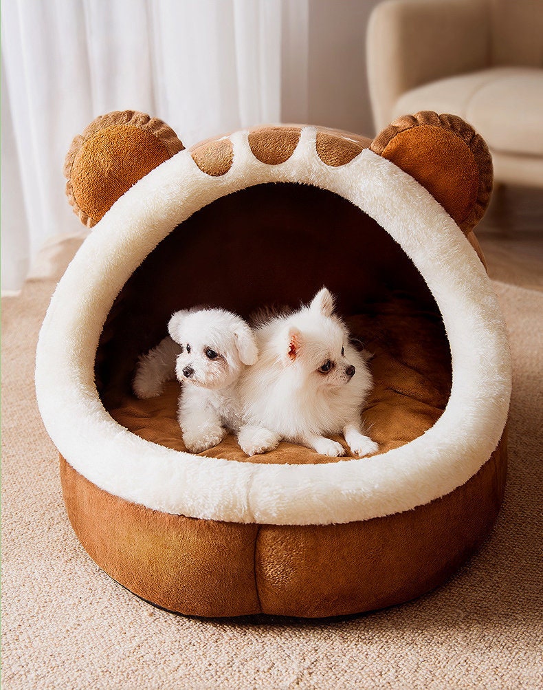 Dog Bed Cozy Puppy Home the Perfect Bed for Pets Bed - Etsy