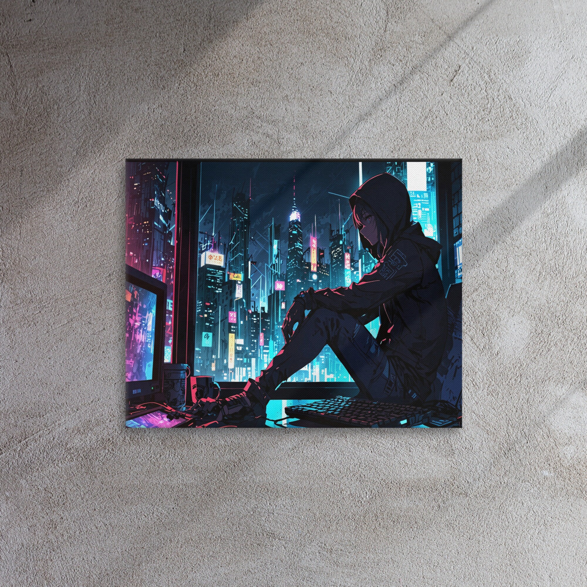 Anime Manga Canvas Painting Minimalist Anime Print Anime Wall Art Decor ...