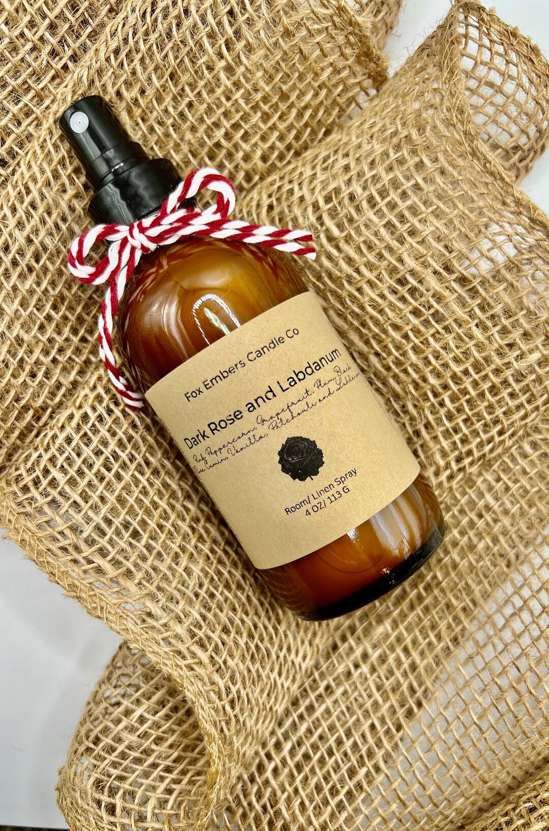 Dark Rose and Labdanum Room/linen Spray/ 4 OZ - Etsy