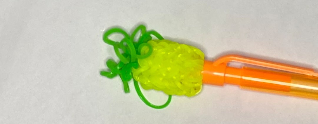 Moezoe Rubber Band Pineapple Fidget Pencil Topper - Etsy