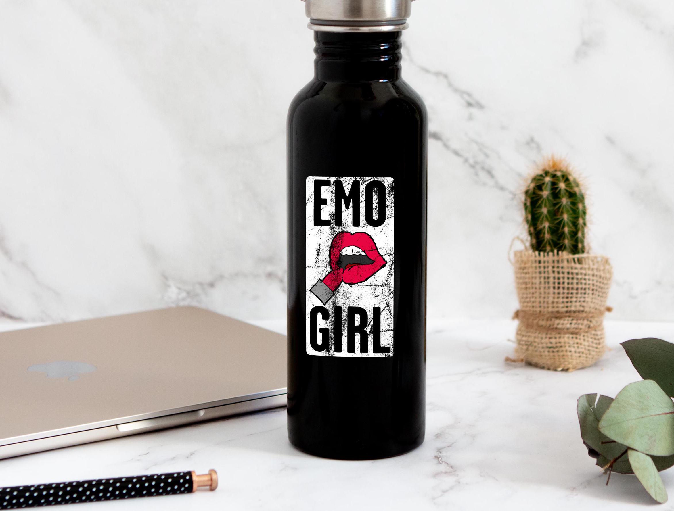 Emo Girl MGK Sticker Machine Gun Kelly Merch Mainstream Sellout Decal ...