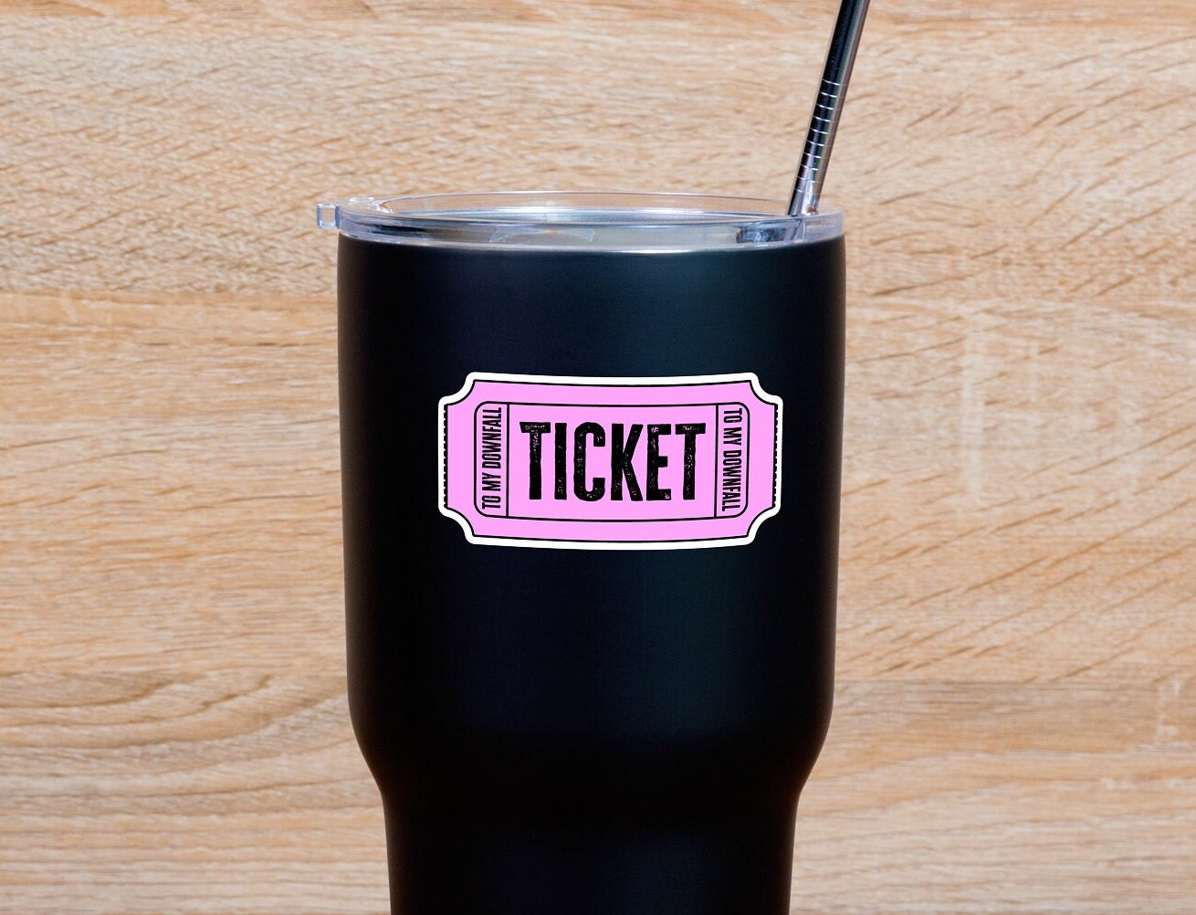 MGK Sticker Machine Gun Kelly Merch Tickets to My Downfall Decal ...