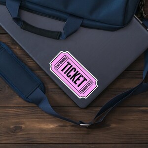 MGK Sticker Machine Gun Kelly Merch Tickets to My Downfall Decal ...