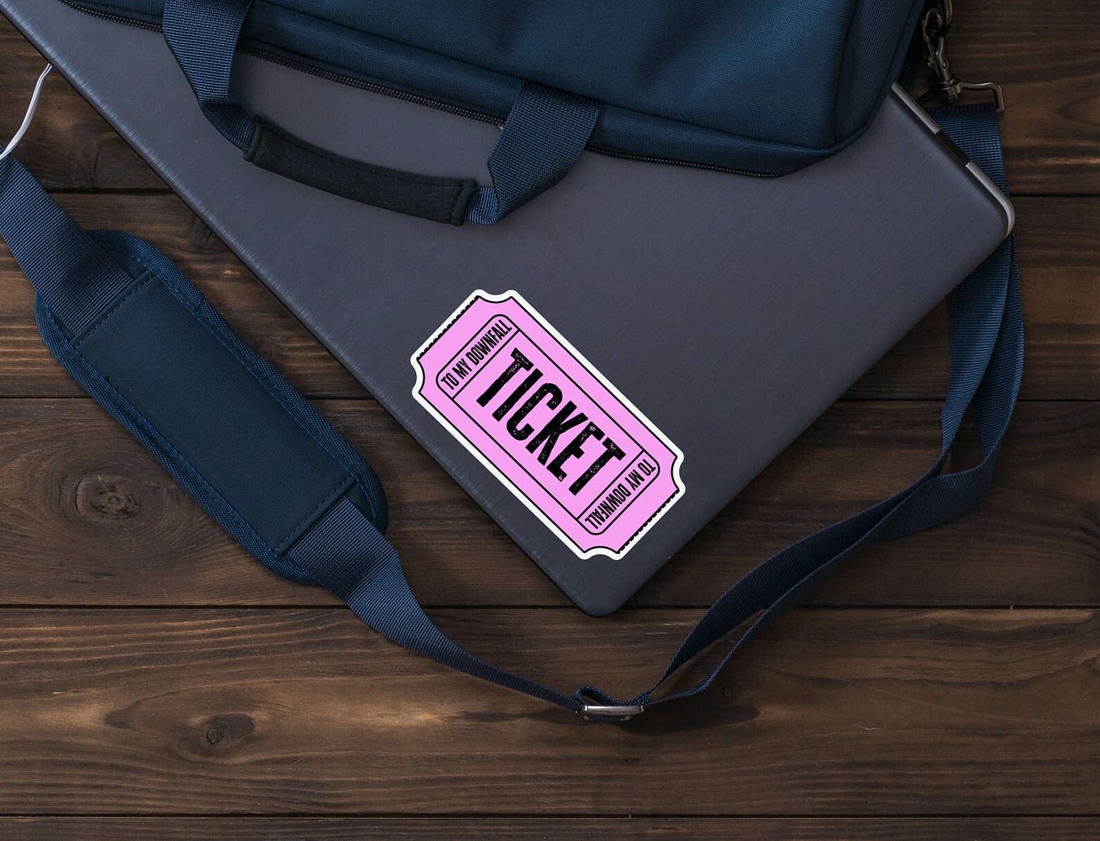 MGK Sticker Machine Gun Kelly Merch Tickets to My Downfall Decal ...