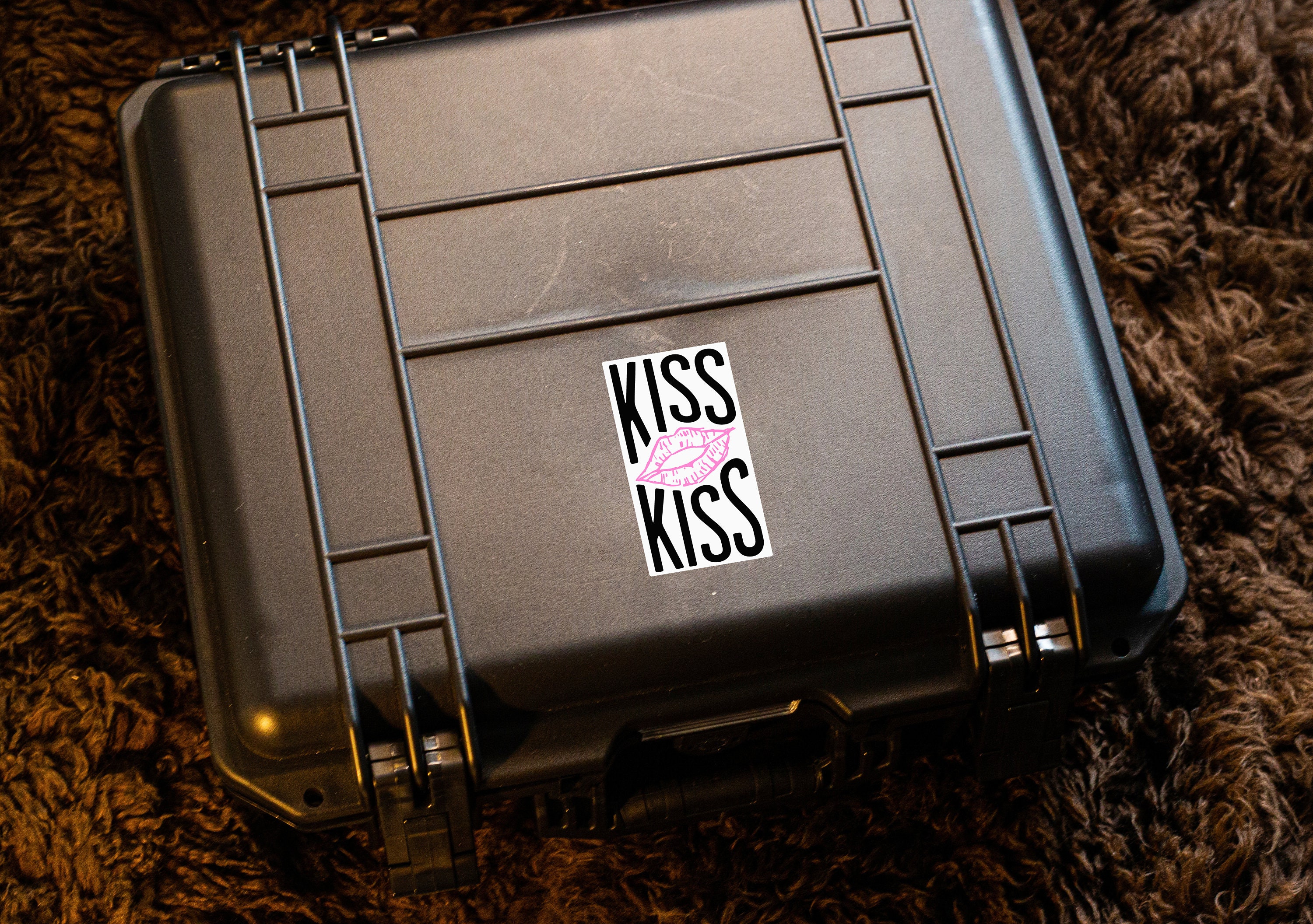 Kiss Kiss Machine Gun Kelly Sticker Tickets to My Downfall Decal MGK ...
