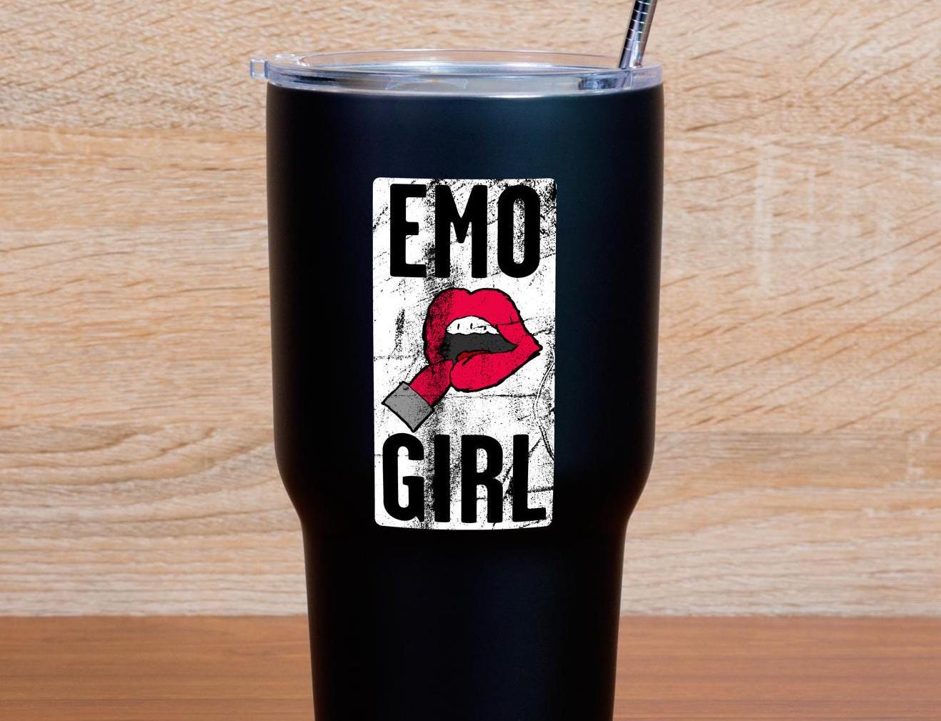 Emo Girl MGK Sticker Machine Gun Kelly Merch Mainstream Sellout Decal ...