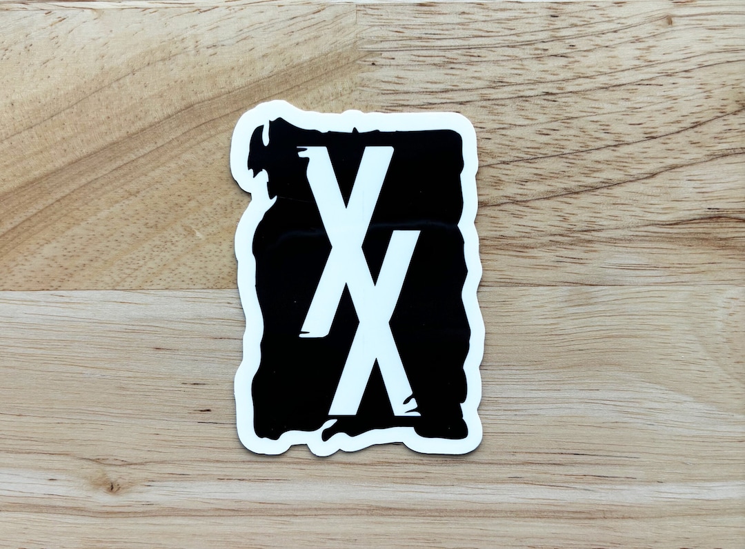 Machine Gun Kelly Sticker XX Stencil Decal MGK Merch EST Pop Punk ...
