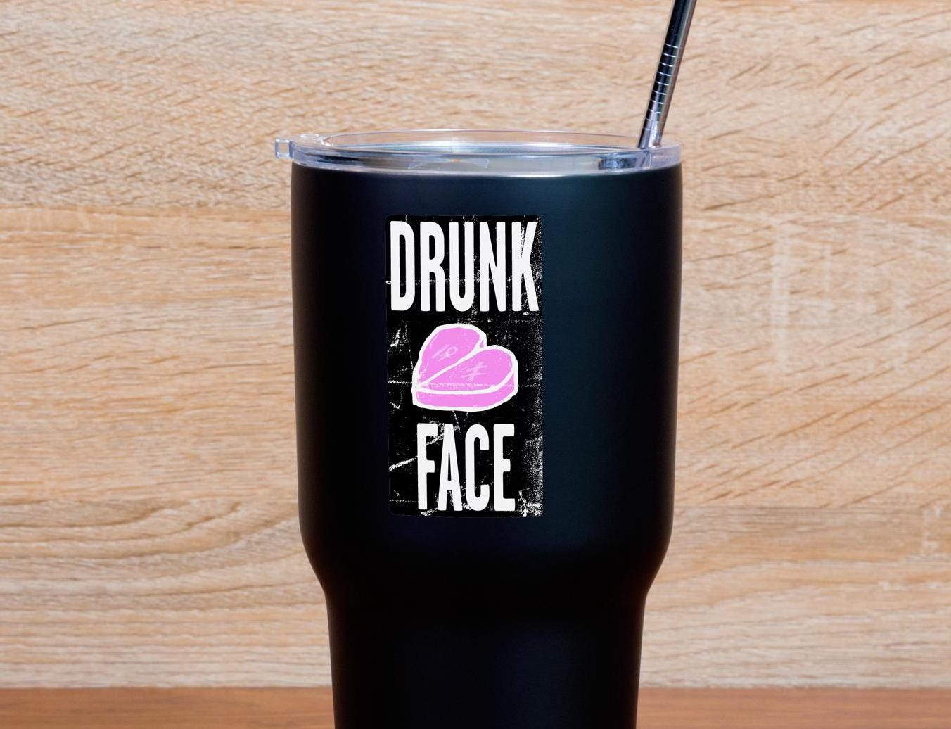 Drunk Face MGK Sticker Machine Gun Kelly Merch Tickets to My Downfall ...
