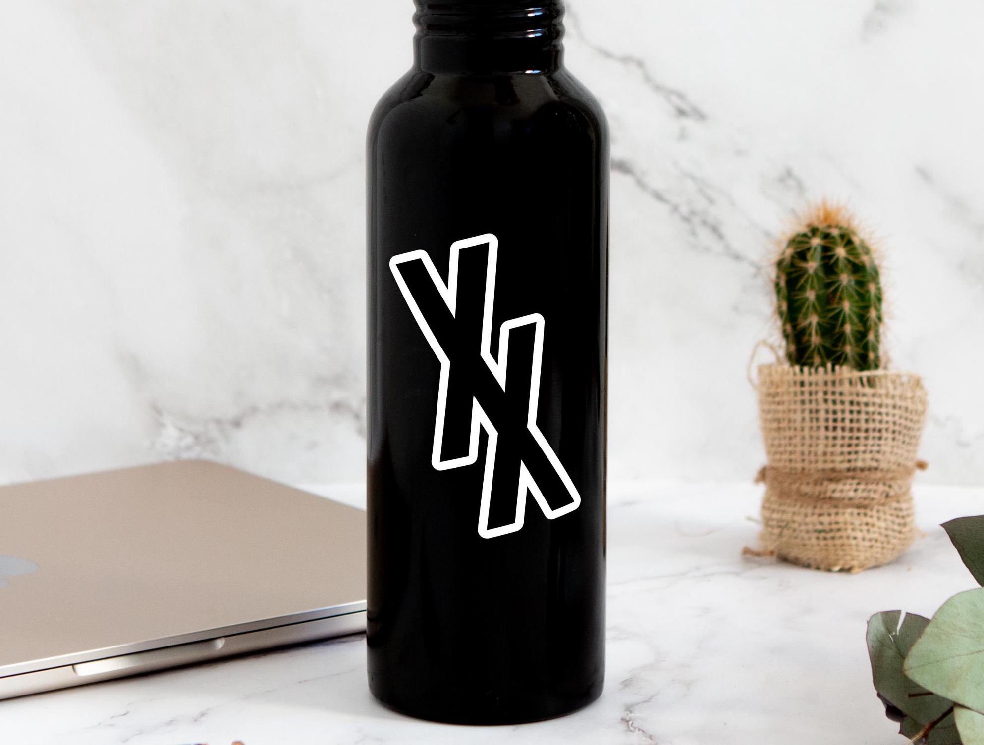 XX Sticker Black MGK Machine Gun Kelly Merch Double Xs Everyone Stand ...