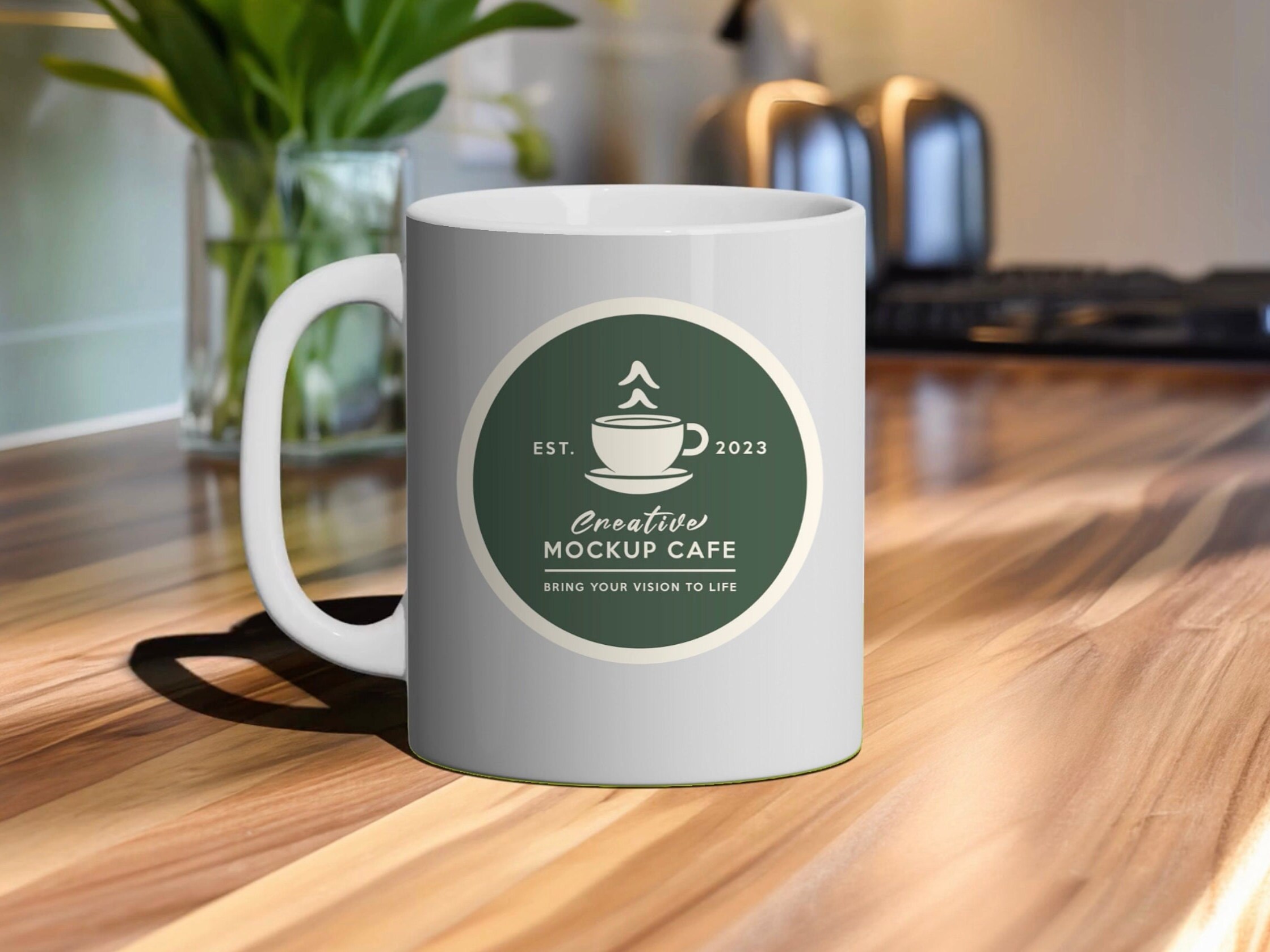 Canva 11oz Rotating Mug Mockup, Animated Mug, Spinning Mug, Canva Mug ...