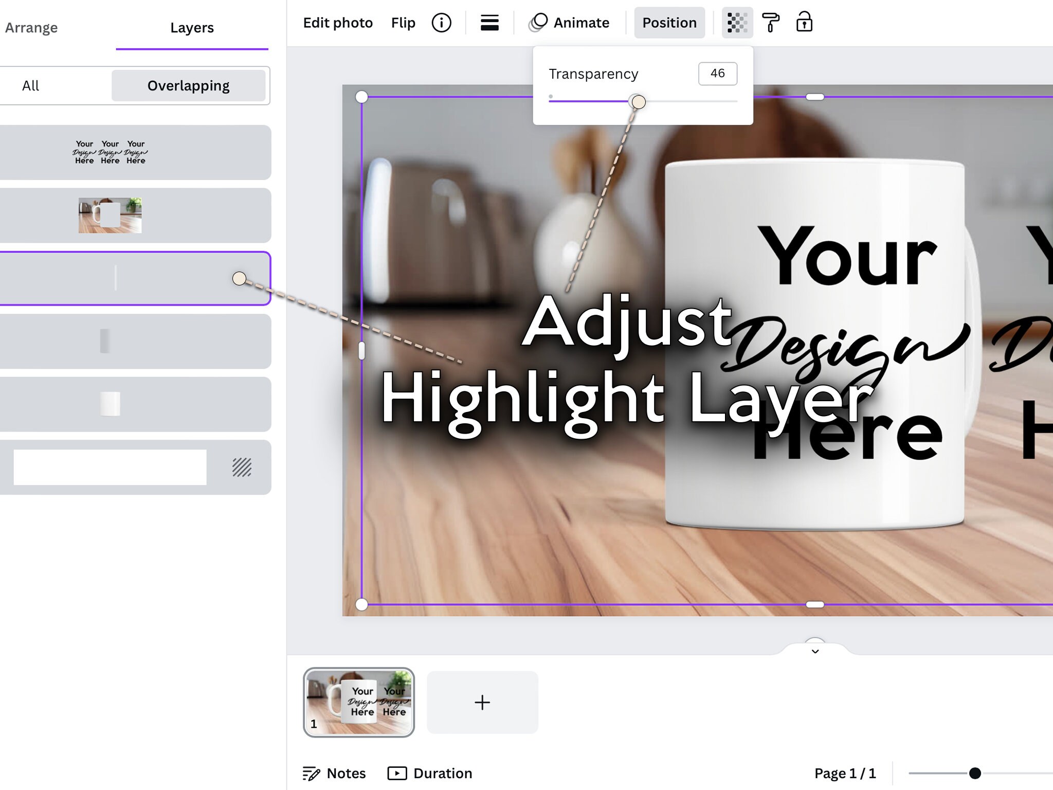 11oz Canva Rotating Mug Mockup, Animated Mug, Spinning Mug, Canva Mug ...