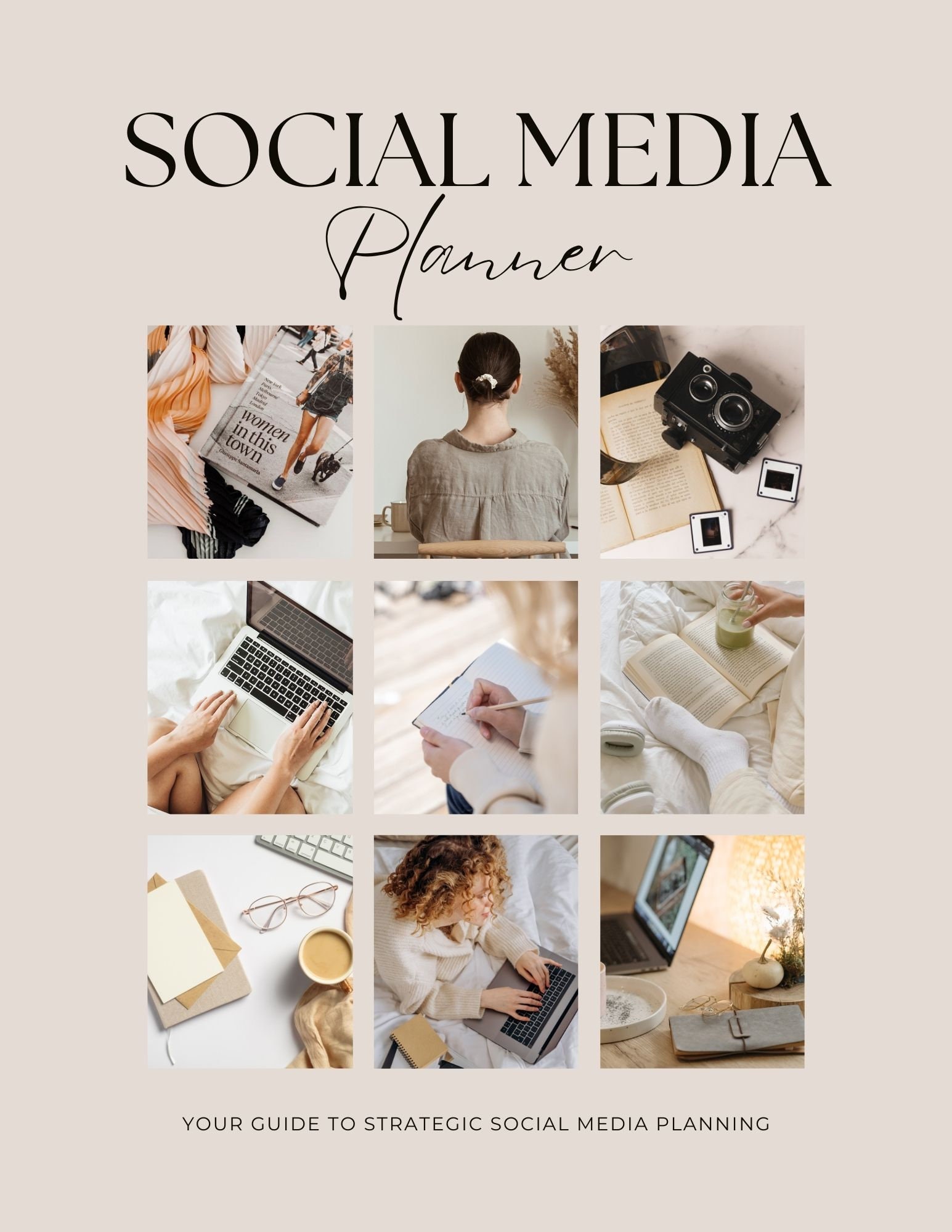 Ultimate Social Media Planner Instagram, Youtube, Tiktok, Content ...