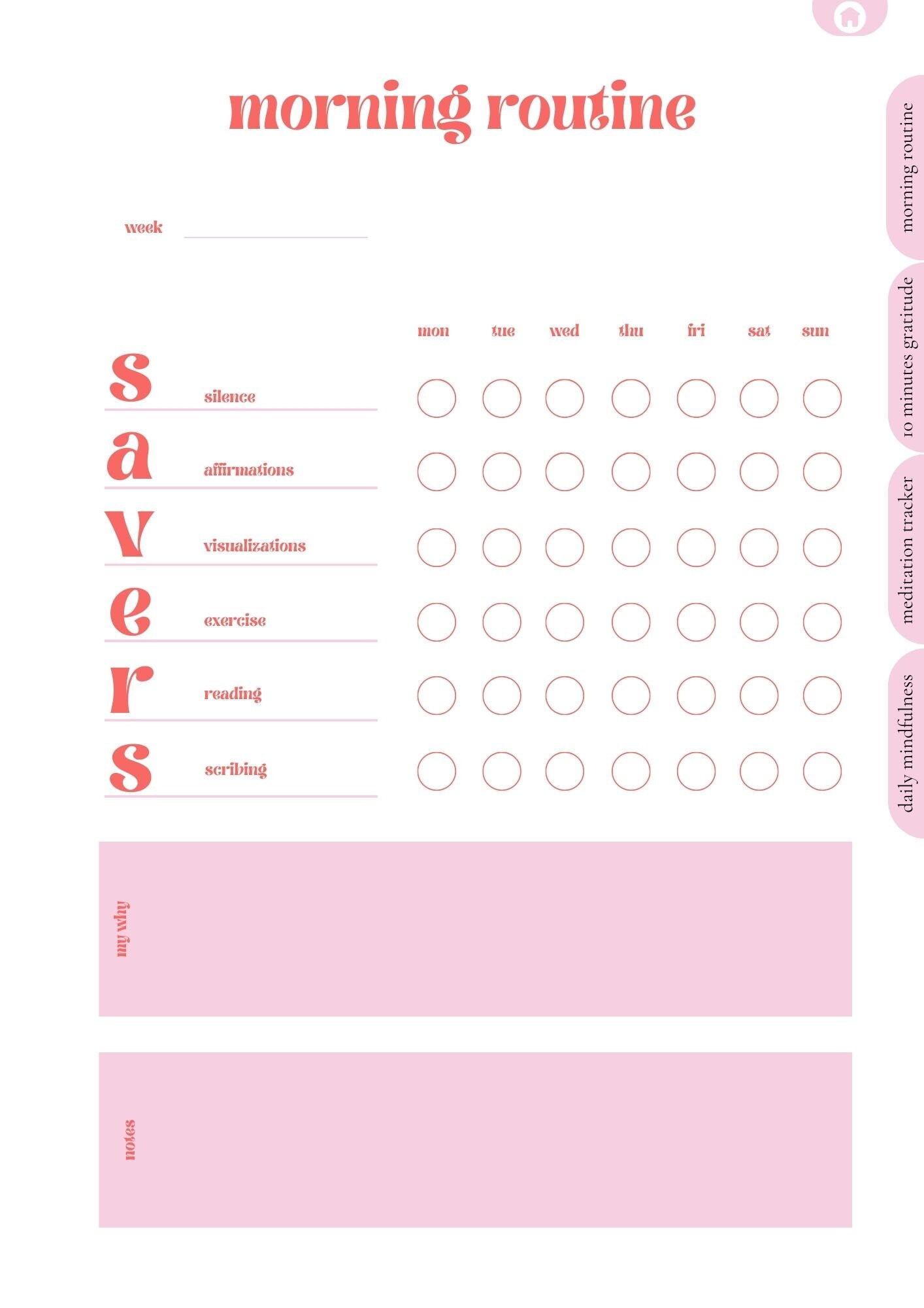 Manifestation Planner: Law of Attraction, Loa Journal, Affirmation ...