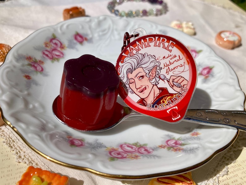 BG3 Squishy Pudding Cup Charms - Etsy