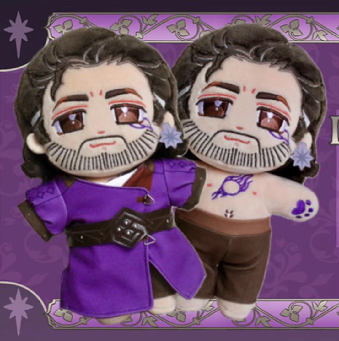BG3 Wizard Plush Doll - Etsy