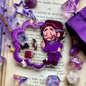 BG3 Shaker Charms Astarion Gale & Halsin - Etsy Australia